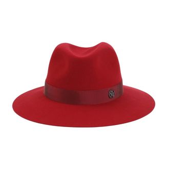 Maison Michel Henrietta Hut - - Accessories - Damen - Rot - M