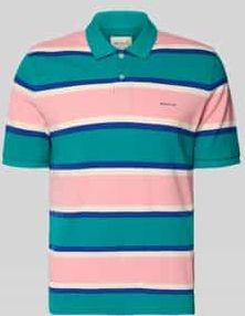 GANT Slim Fit Poloshirt mit Logo-Stitching