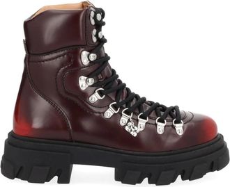 Ganni Femme, Chaussures, Rouge, Taille: 37 EU Cleated Mountain Boot