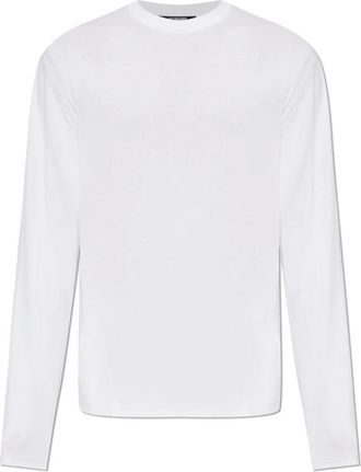 Jacquemus Homme, Pulls, Beige, Taille: XL Pull avec logo brod&eacute;