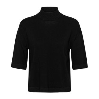 Kaffe Rollkragenpullover - - Knitwear - Damen - Schwarzk - XS