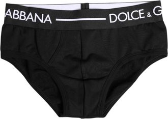 Dolce & Gabbana Homme, Sous-v&ecirc;tements, Noir, Taille: S Sous-v&ecirc;tements noirs en coton stretch r&eacute;guliers