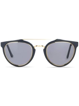 Retro Superfuture lunettes de soleil Giaguaro - Noir