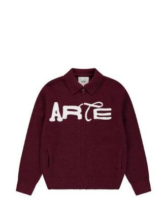 Arte Arte Antwerp | Stencil Zip Cardigan - XL