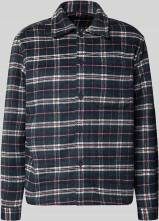 Mc Neal Regular Fit Hemdjacke mit Kentkragen