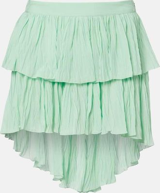 Blumarine Minirock aus Georgette