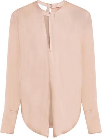 Dondup Femme, Blouses et Chemises, Beige, Taille: 38 FR camicie