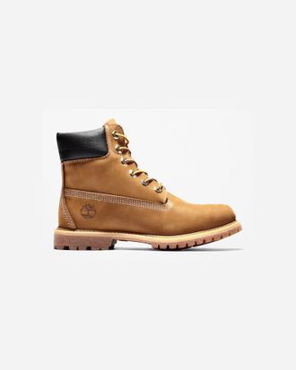 Timberland Wasserdichter Timberland Premium 6-Inch Boot f&uuml;r Damen in Braun, Damen, Braun, Gr&ouml;&szlig;e