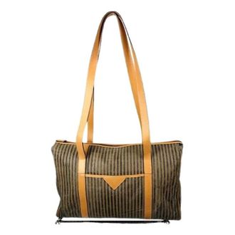 Fendi Sac bandouli&egrave;re vintage en cuir Pre-owned - Femme - Pre-owned - Brun - Taille: ONE Size
