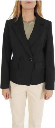 Marella Femme, Vestes, Noir, Taille: 42 FR Marella - V&ecirc;tements > Blazers