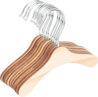 BESPORTBLE 10 St&uuml;ck Teiliges Kleine Haustier kleiderb&uuml;gel aus Robustem Holz Verschlei&szlig;fest und Winddicht f&uuml;r Hundebekleidung und Katzenkleidung Tragbar f&uuml;r Reise