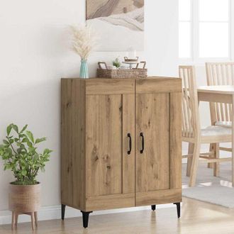 vidaXL vidaXL Buffet Ch&ecirc;ne artisanal 69,5 x 34 x 90 cm Bois ding&eacute;nierie