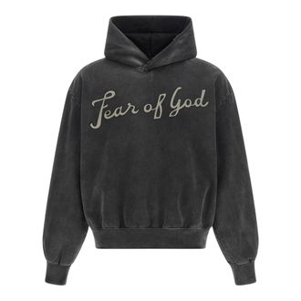 Fear of God Herren, Sweatshirts & Hoodies, Schwarzk, LGr&ouml;&szlig;e