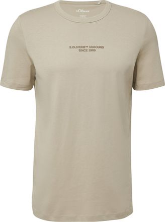 s.Oliver Herren T-Shirt 2170132 Brown XL