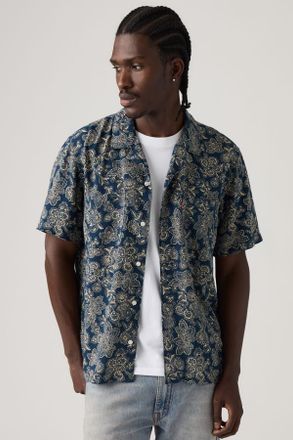 Levi's Classic Camp Shirt - Homme - Bleu / Everett Floral Navy Blazer - L