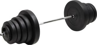 vidaXL vidaXL Langhantel mit Gewichten 90 kg