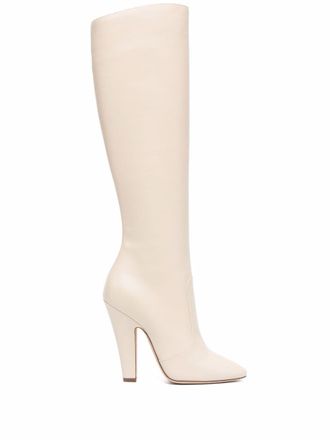 Saint Laurent Koller 110 Stiefel - Nude