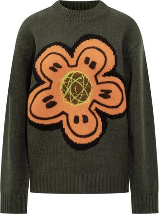 Kenzo Homme, Pulls, Vert, Taille: M X Futura 2000 Sweater