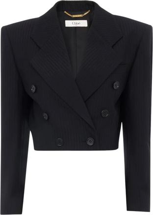 Chlo&eacute; Damen, Jacken, Schwarzk, XSGr&ouml;&szlig;e