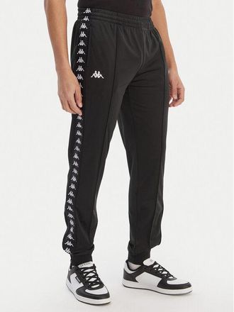 Kappa Jogginghose Banda Rastoria 303KUC0 Schwarz Slim Fit