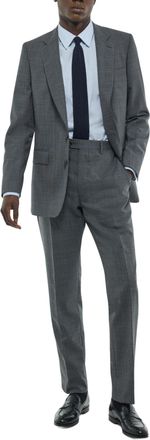 Fursac Costume ajust&eacute; &agrave; motif Prince de Galles - Taille 44 - Homme