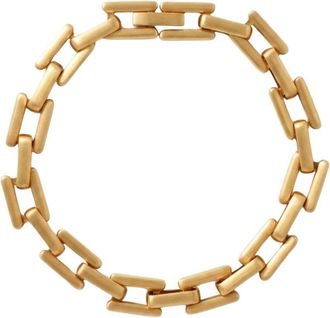 Dansk Copenhagen Passion Square Link Armband - - Accessories - Damen - Gelb - ONE SIZE