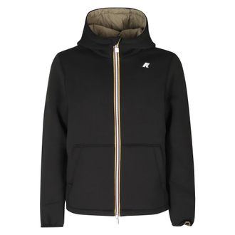K-Way Veste r&eacute;versible Jack Spacer Nylon K-Way - Homme - Vestes - Noir - Taille: 2XL