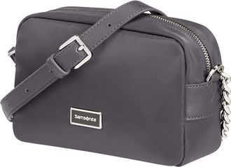 Samsonite Karissa 2.0 - Schultertasche XS, 21 cm, Grau (Eco Dark Grey)