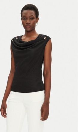 Rinascimento Rinascimento Bluse CFC0123497003 Schwarz Regular Fit