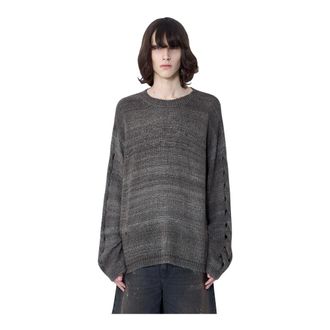Our Legacy Popover Rundhals-Pullover - - Knitwear - Herren - Braun - M