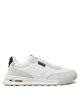Tommy Hilfiger Sneakers Retro Runner Mix Rwb FM0FM05371 Wei&szlig;