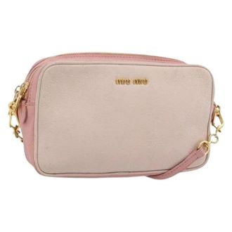 Miu Miu Pre-owned Shoulder Bag - - Pre-owned - Damen - Rosa - ONE SIZE