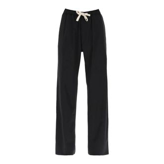 Palm Angels Straight Hosen - - Trousers - Herren - Schwarzk - L