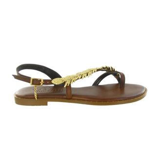 Caryatis Greek Sandals Damen, Schuhe, Braun, 41 EUGr&ouml;&szlig;e