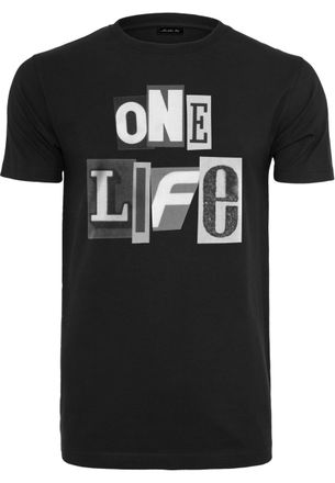 Mister Tee Herren T-Shirt One Life Tee Black XXL