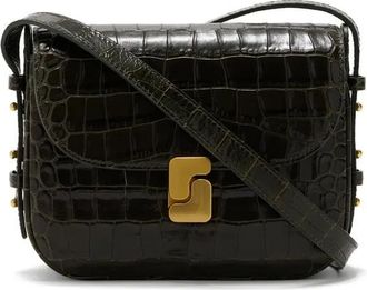 SOEUR Sac Bellissima Mini Cuir Croco Soeur