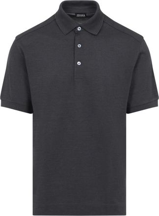 Ermenegildo Zegna Homme, Tops, Gris, Taille: S T-shirt Gris &Eacute;l&eacute;gant