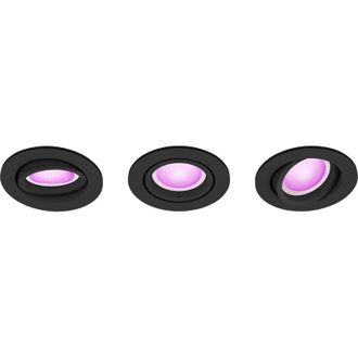 Philips hue Hue White and Color Ambiance Pack de 3 spots &agrave; encastrer Centura