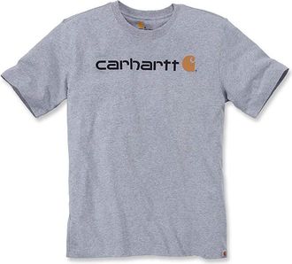 Carhartt Work in Progress Core Logo T-Shirt S/S - T-Shirt, heather grey 034, XXL
