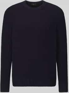 Strellson Loose Fit Pullover aus Baumwoll-Mix mit Woll-Anteil Modell Bosse