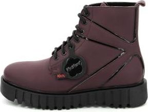 Kickers Fabulous, Boots Femme, Bordeaux, 37