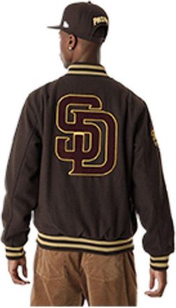 New Era Sweatjacke New Era MLB San Diego Padres Varsity Jacke Baumwolle