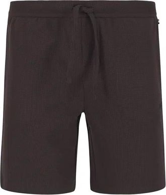 HUGO BOSS Herren Shorts braun Baumwolle & Mix Gemustert
