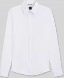HUGO BOSS Slim Fit Businesshemd mit Kentkragen
