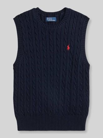 Polo Ralph Lauren Slim Fit Pullunder aus reiner Baumwolle