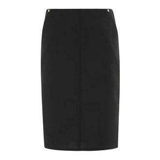 Moschino Lana Tailoring Rock - - Skirts - Damen - Schwarzk - S