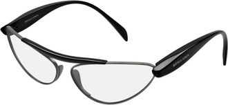 Bottega Veneta Lunettes de soleil - Femme - Accessoires - Gris - Taille: 65 MM