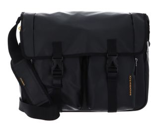 Mandarina Duck Umhängetasche Eco Coated Messenger Bag Black schwarz