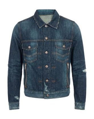 Balmain MANTEAUX - Manteaux en jean sur YOOX.COM