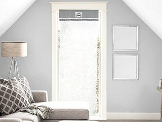 Soleil d'Ocre Soleil dOcre Gardine f&uuml;r Fenstert&uuml;r Baumwolle 70x200 cm Caleche